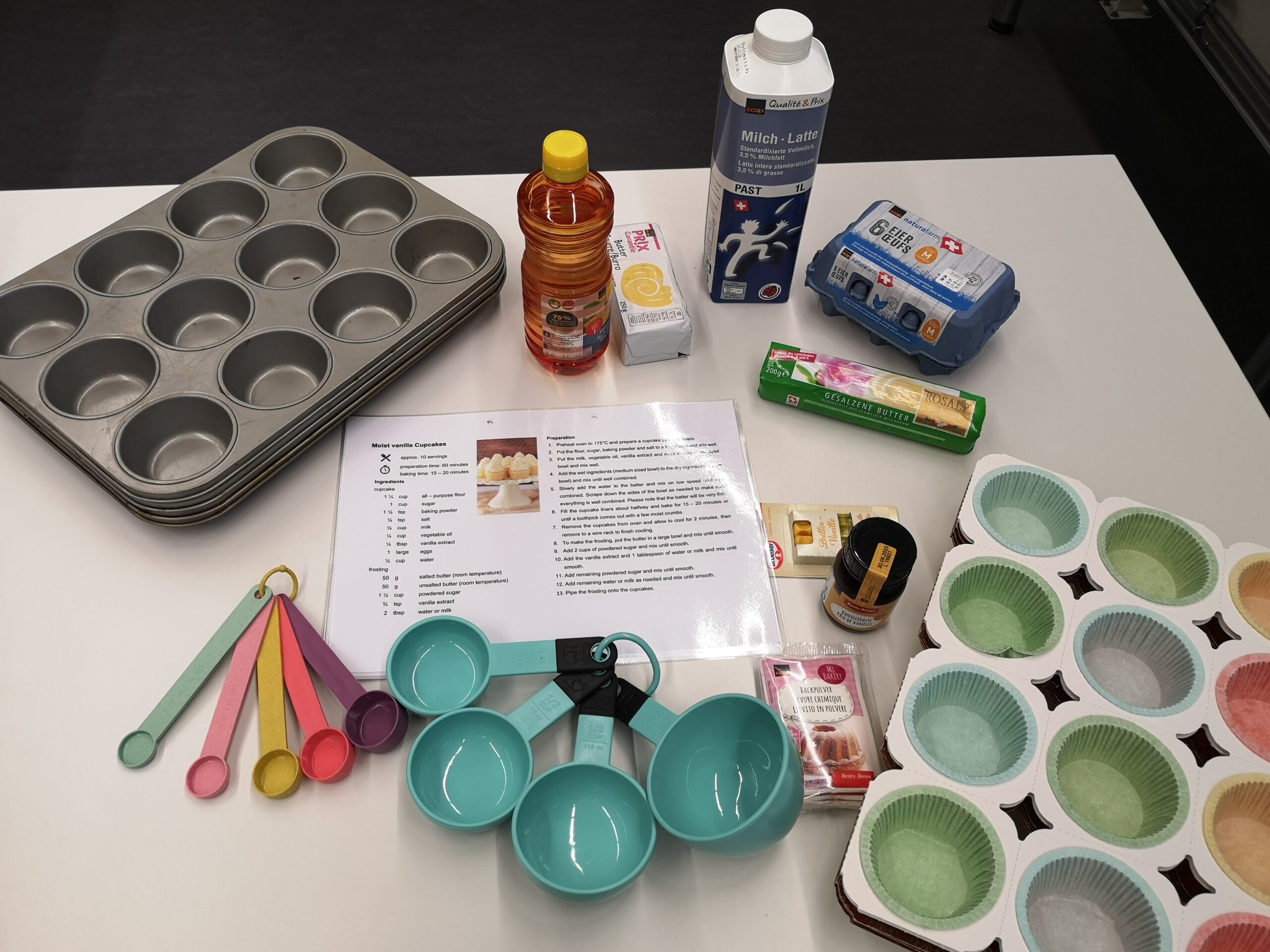 Baking in English - Schulen Rapperswil – Oberstufenzentrum